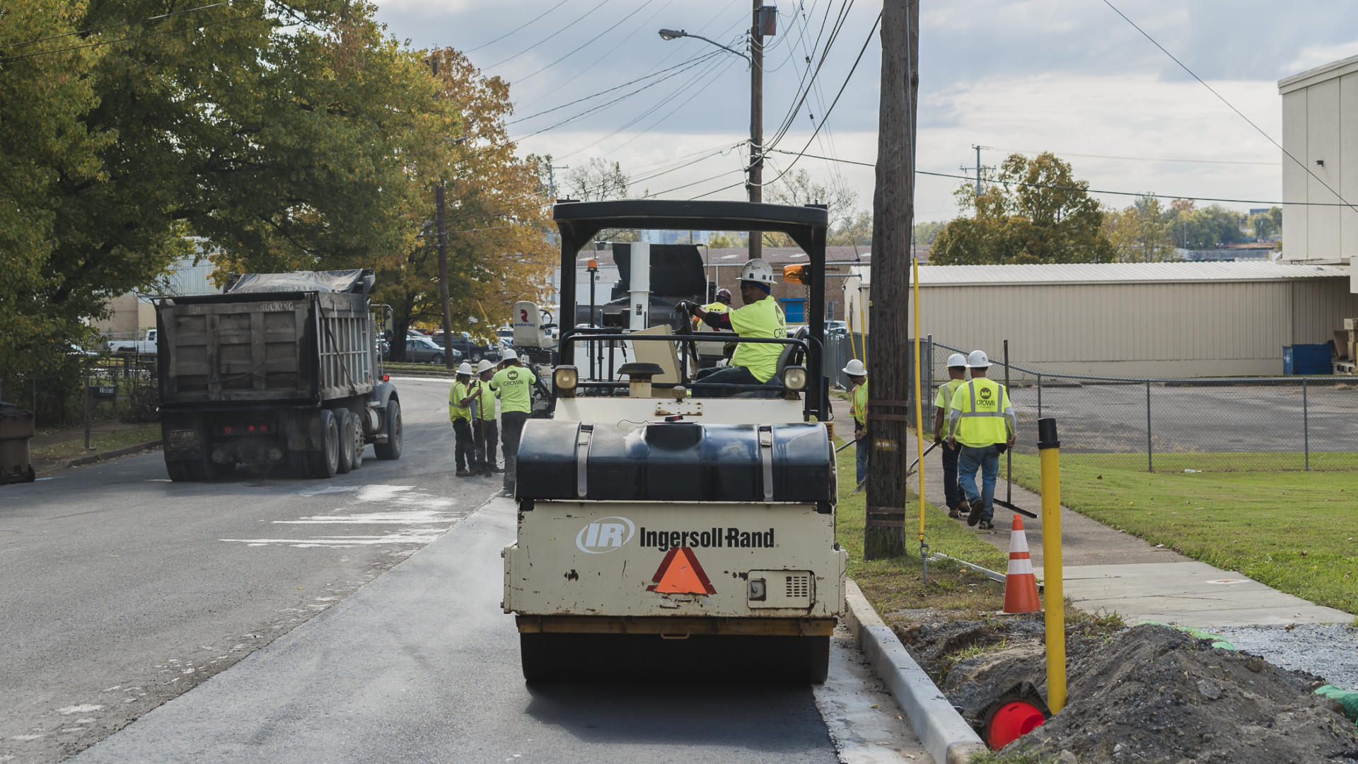 Smooth the Path - Roller Man Job Opportunity - Crown Paving
